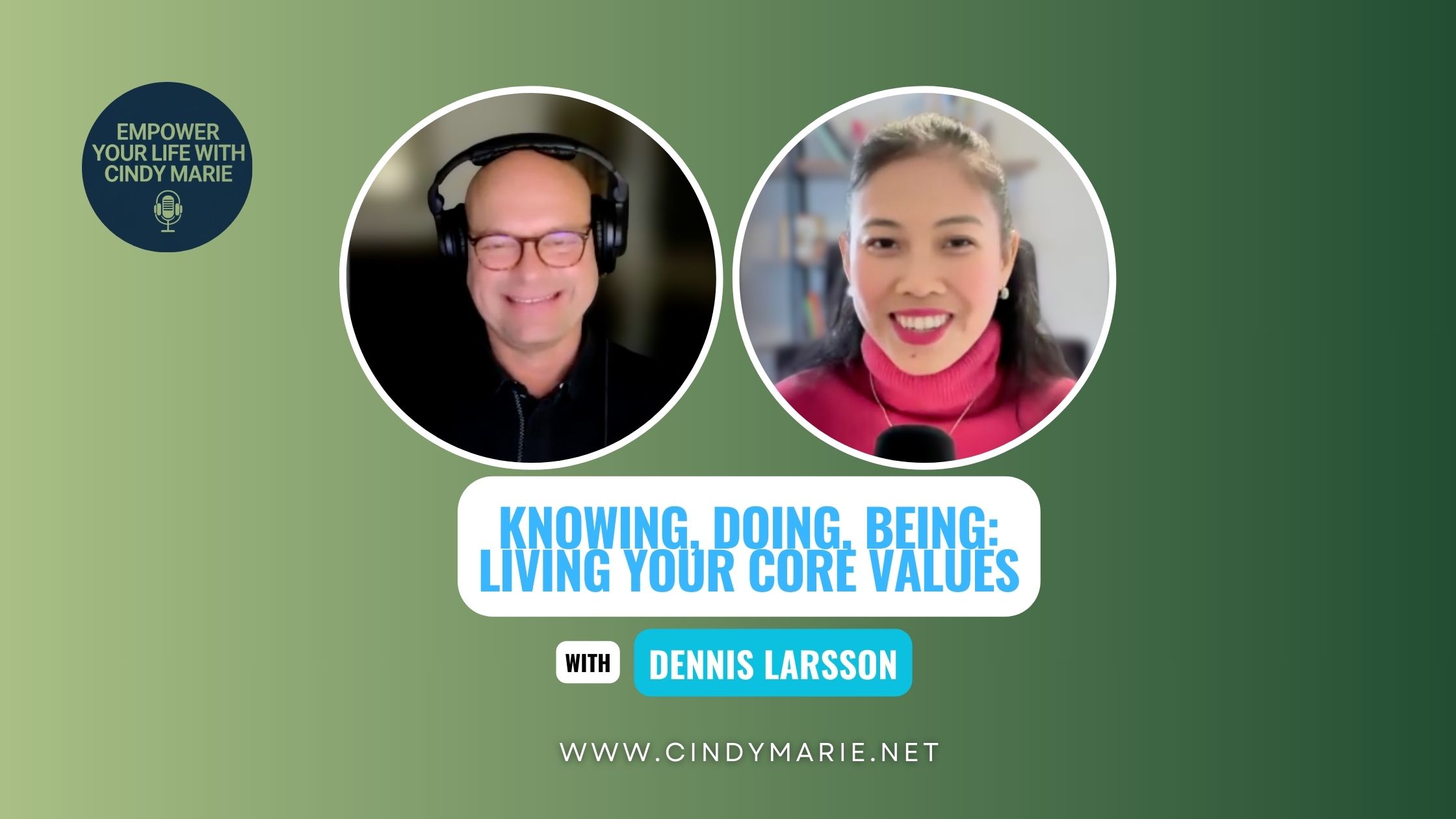 Knowing, Doing, Being: Living Your Core Values with Dennis Larsson ...